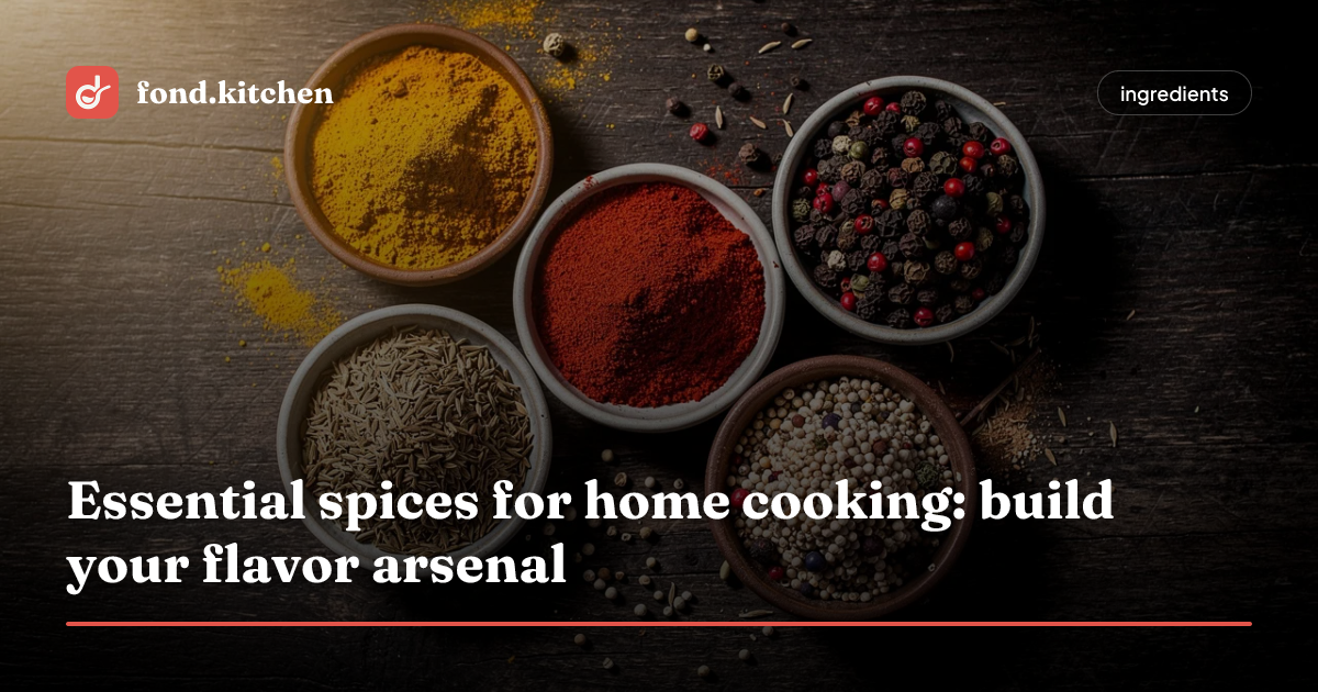 15 Essential Spices for Home Cooking (Ranked by Use) | Fond