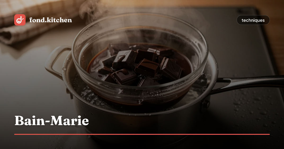 Bain-Marie: Water Bath Cooking Explained (+ Setup) | Fond